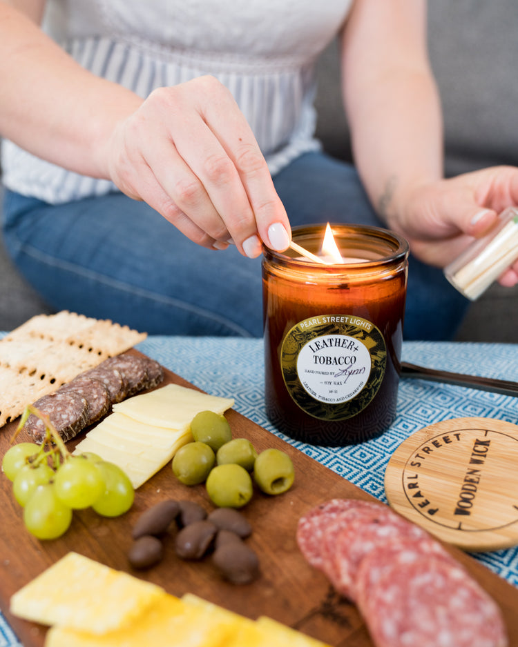 Hand Poured Candles | Soy Wax Candles | Wooden Wick – Pearl Street Lights